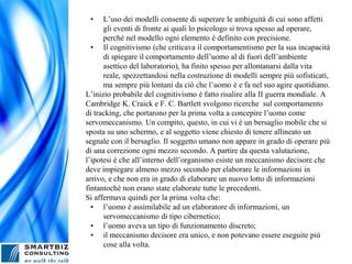 Formazione esperienziale: Il cognitivismo | PPT
