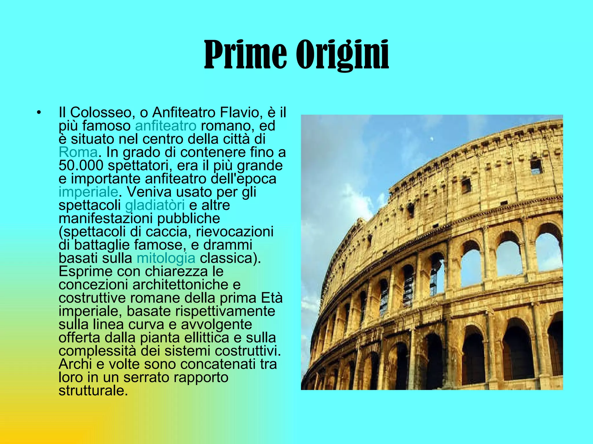 Il Colosseo | PPT