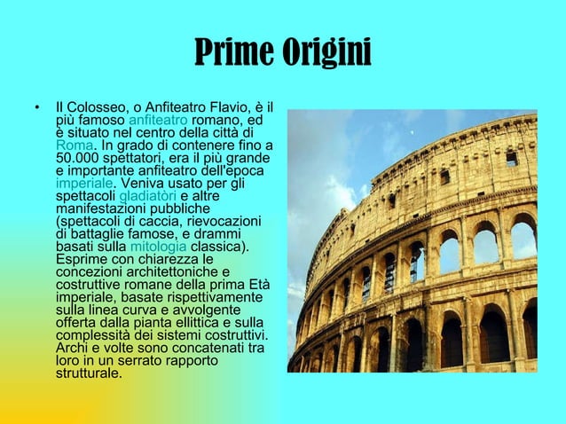 Il Colosseo | PPT