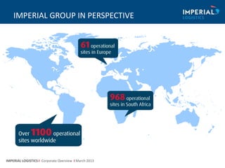 IMPERIAL Logistics Company Overview | PPTX