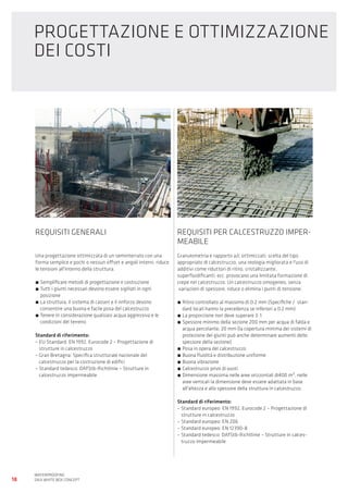 Il concetto vasca bianca SIKA - EMC ENTE MEDITERRANEO CALCESTRUZZO | PDF