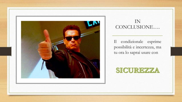 Il condizionale presente | PPTX | Television | Entertainment