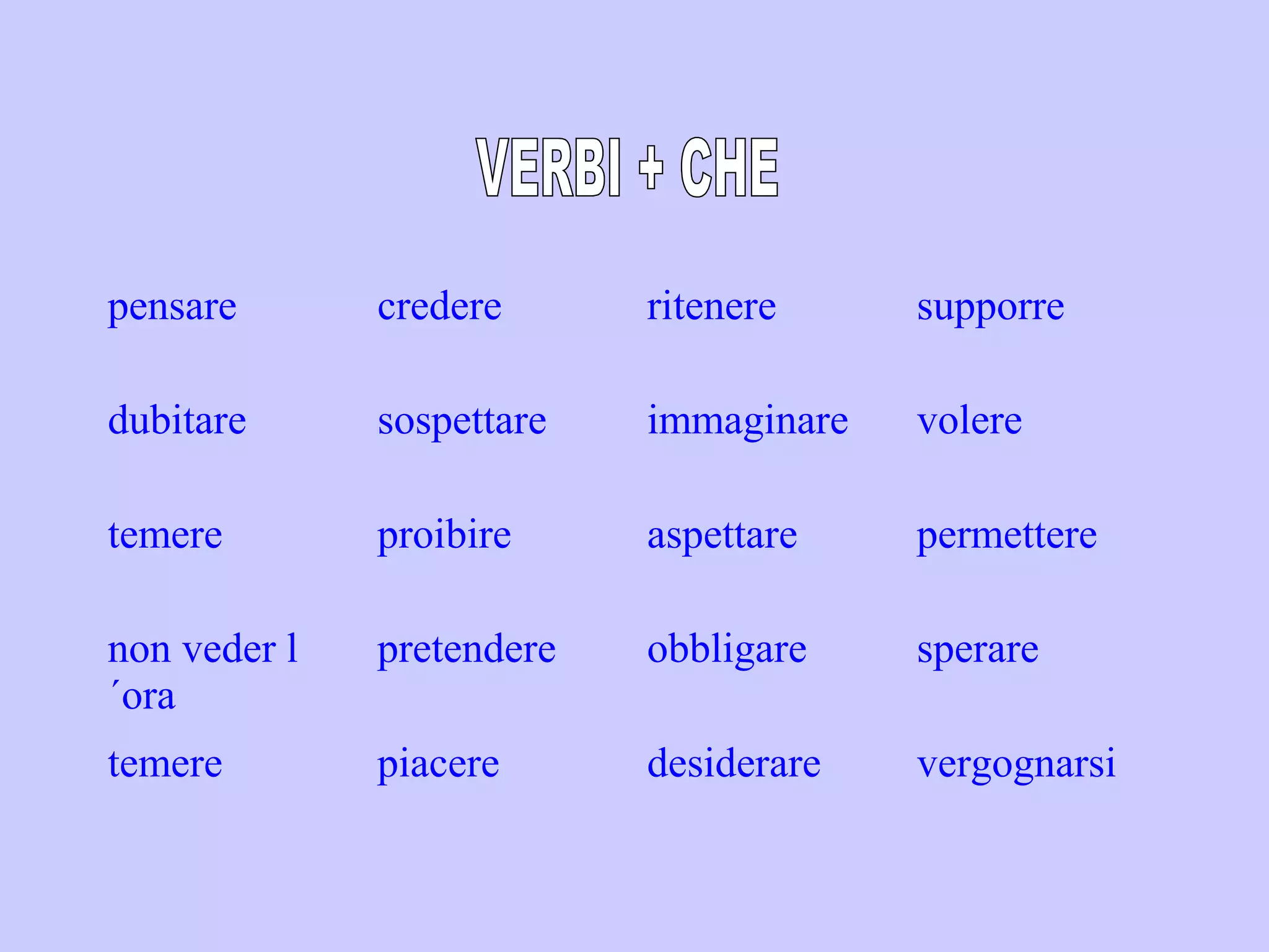 Il congiuntivo | PPT