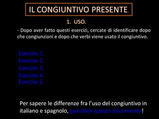 Il congiuntivo presente | PPT