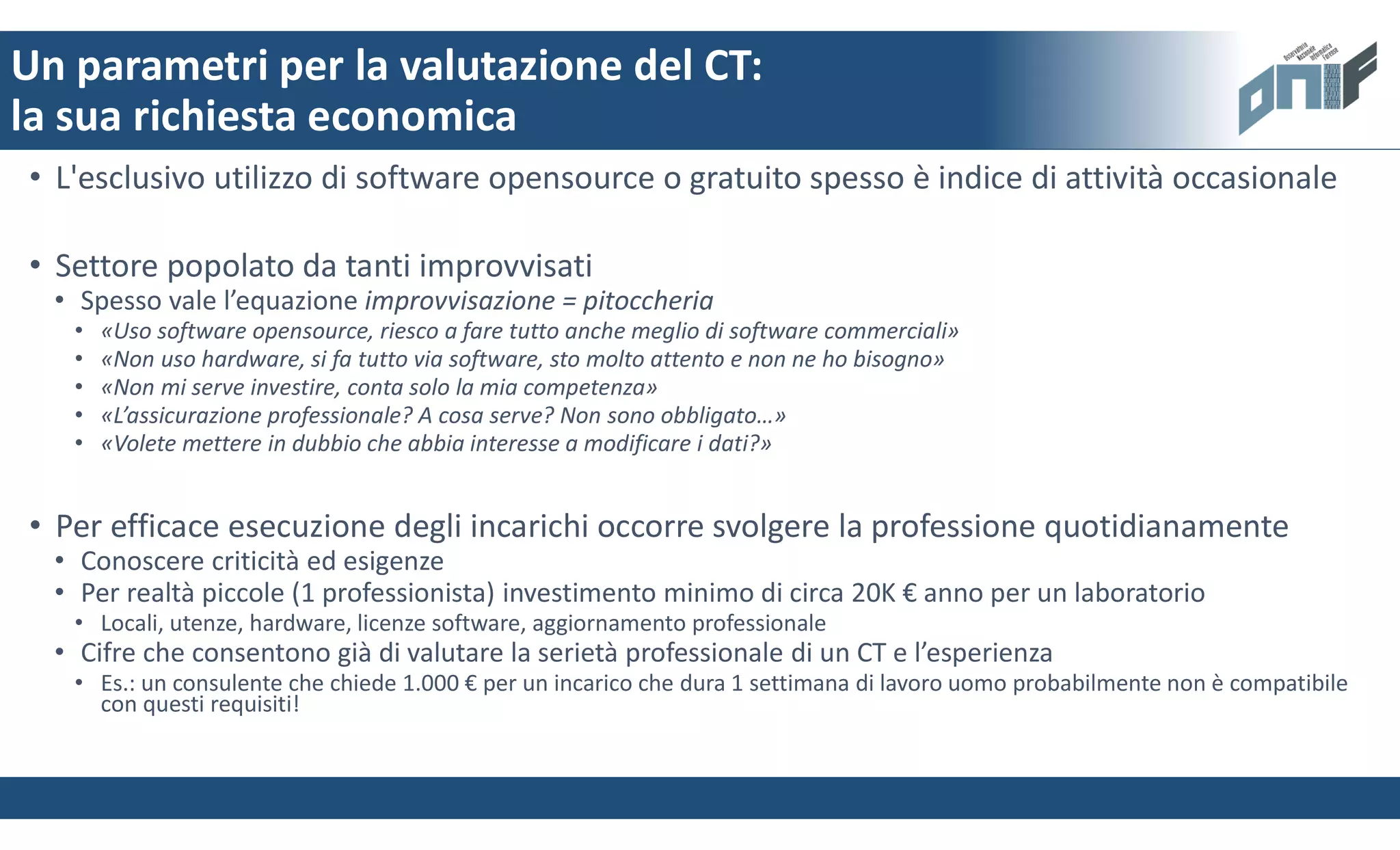 Il consulente tecnico di informatica forense | PDF