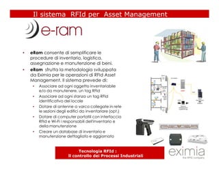Il controllo dei processi industriali con la tecnologia rfid | PDF