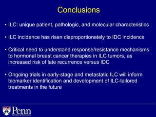 Invasive Lobular Carcinoma: Biology, Treatment, and Future Directions ...