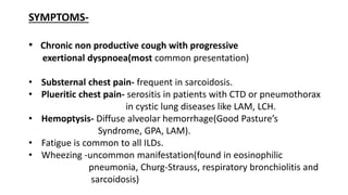 Interstitial lung disorders by Pharan patil | PPTX
