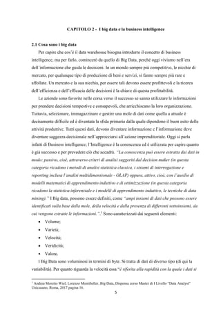 Il data warehouse nella business intelligence | PDF