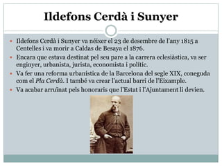 Ildefons cerdà | PPTX