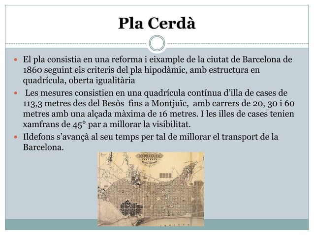 Ildefons cerdà | PPTX