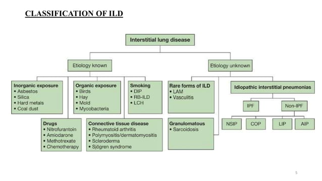Ild (interstitial lung disease) | PPTX | Physical Therapy | Wellness