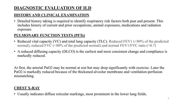 Ild (interstitial lung disease) | PPTX | Physical Therapy | Wellness