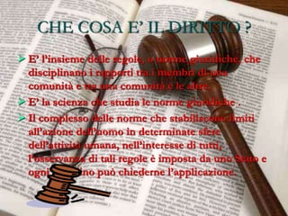Il diritto e l'economia | PPSX