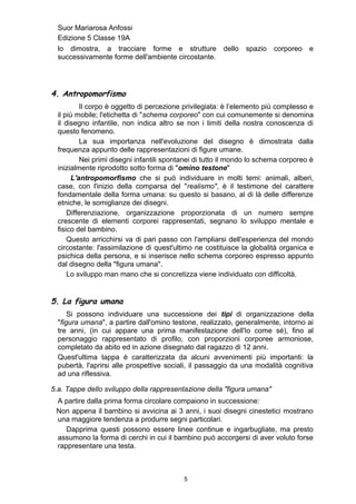 Il disegno infantile | DOC | Drawing and Sketching | Arts and Crafts