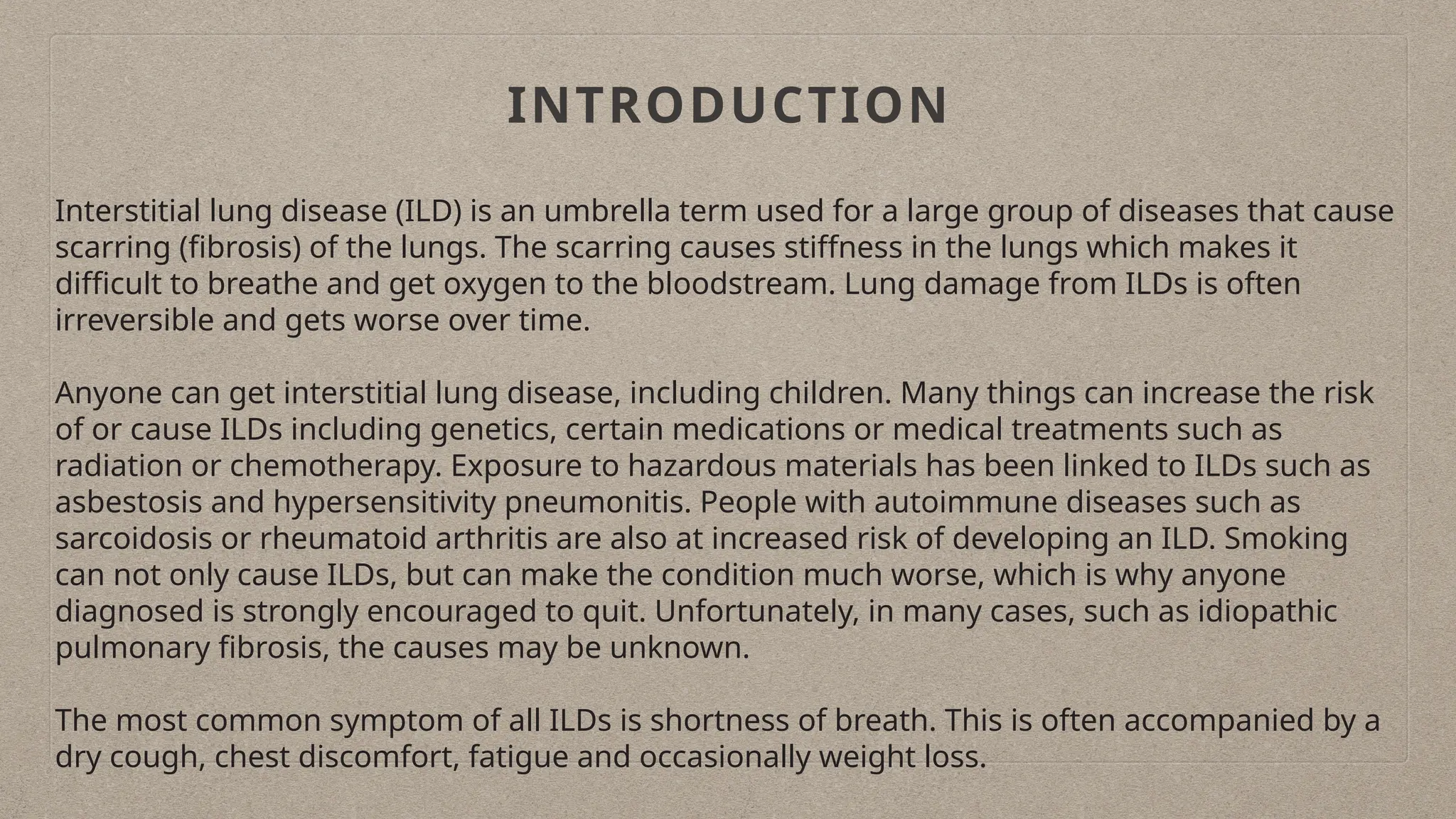 Interstitial Lung Disease (ILD) pptx .pptx