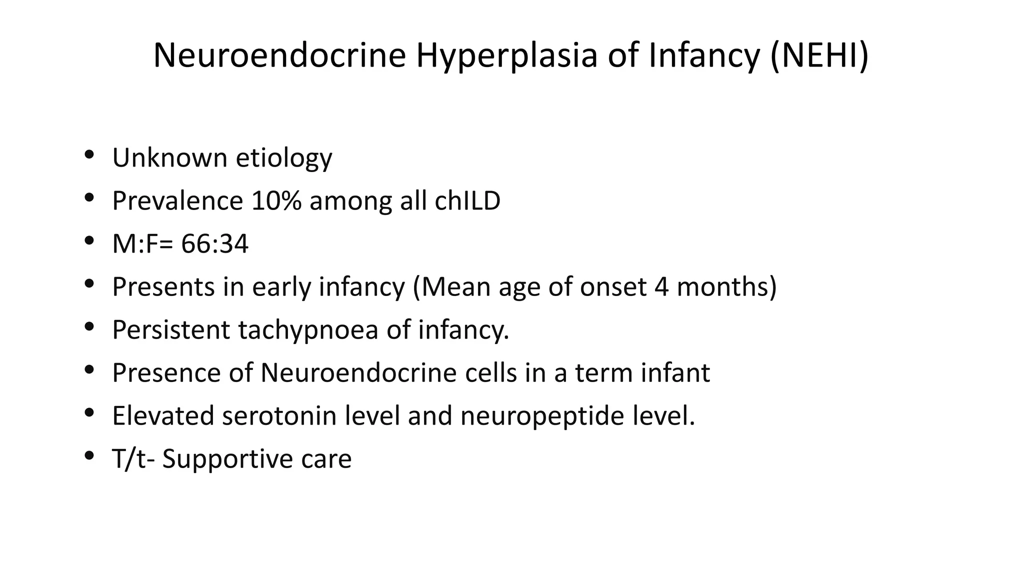 Childhood Interstitial lung disease (ILD) | PPTX