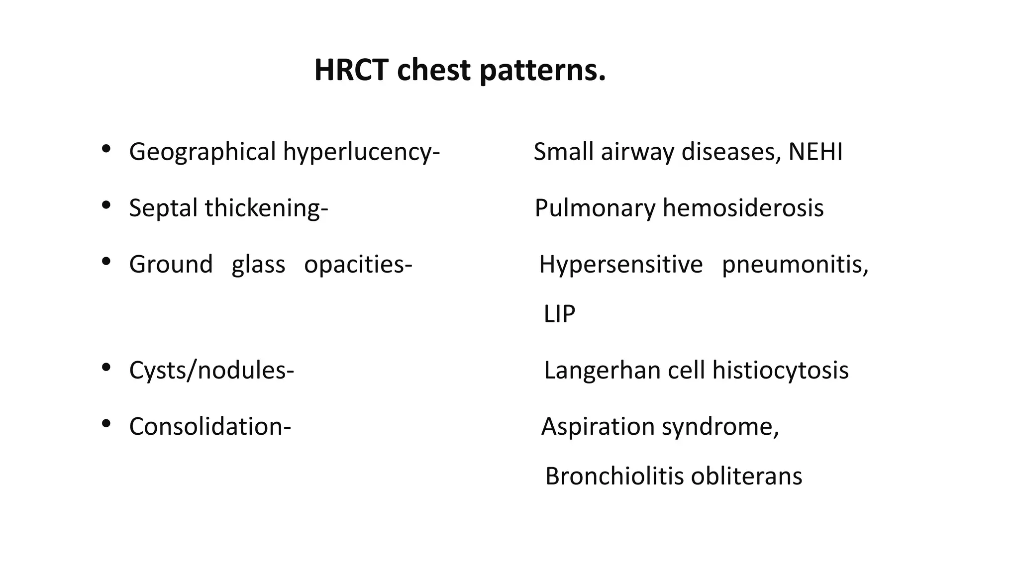 Childhood Interstitial lung disease (ILD) | PPTX