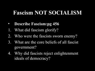 Il duce | PPT | Death, Injury, or Military Conflict | Sensitive Topics