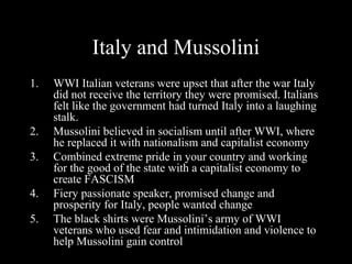 Il duce | PPT | Death, Injury, or Military Conflict | Sensitive Topics