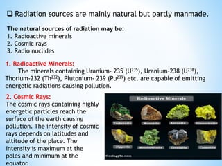 Detection of Radioactive Contamination | PPTX