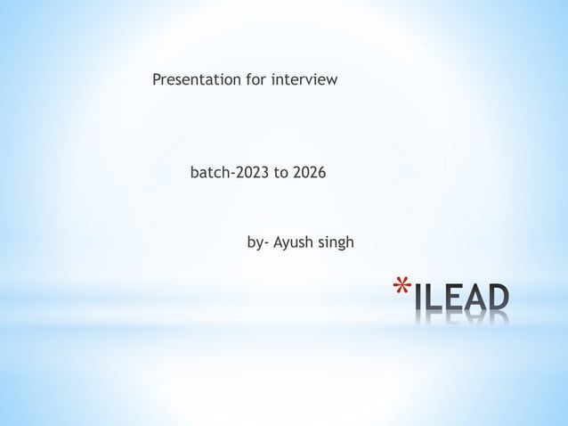 ilead presentation.pptx