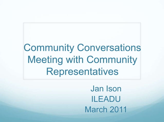 ILEADU Community Representative | PPTX | Social Networking | Internet