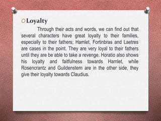 Tragedy Drama Analysis: Themes of William Shakespeare’s Hamlet | PPTX