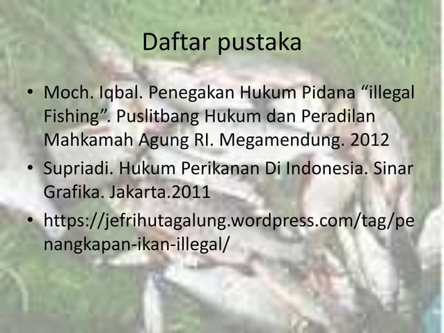 Ilegal fishing edit | PPTX