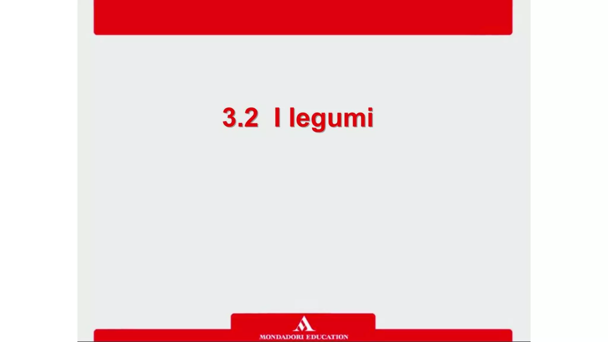 I legumi | PPTX
