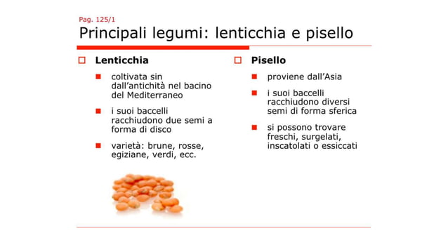 I legumi | PPTX