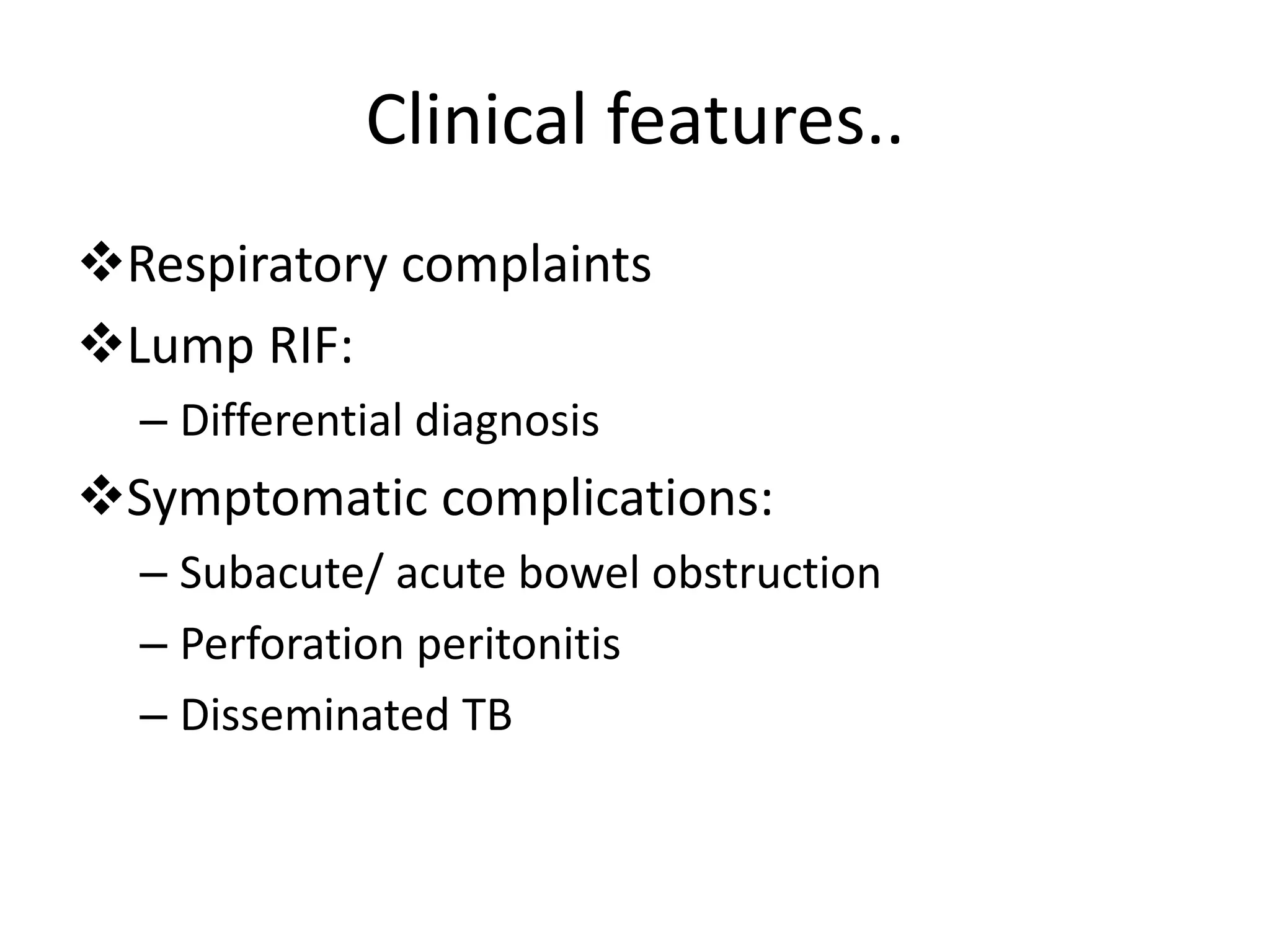 Ileocaecal tb | PPTX