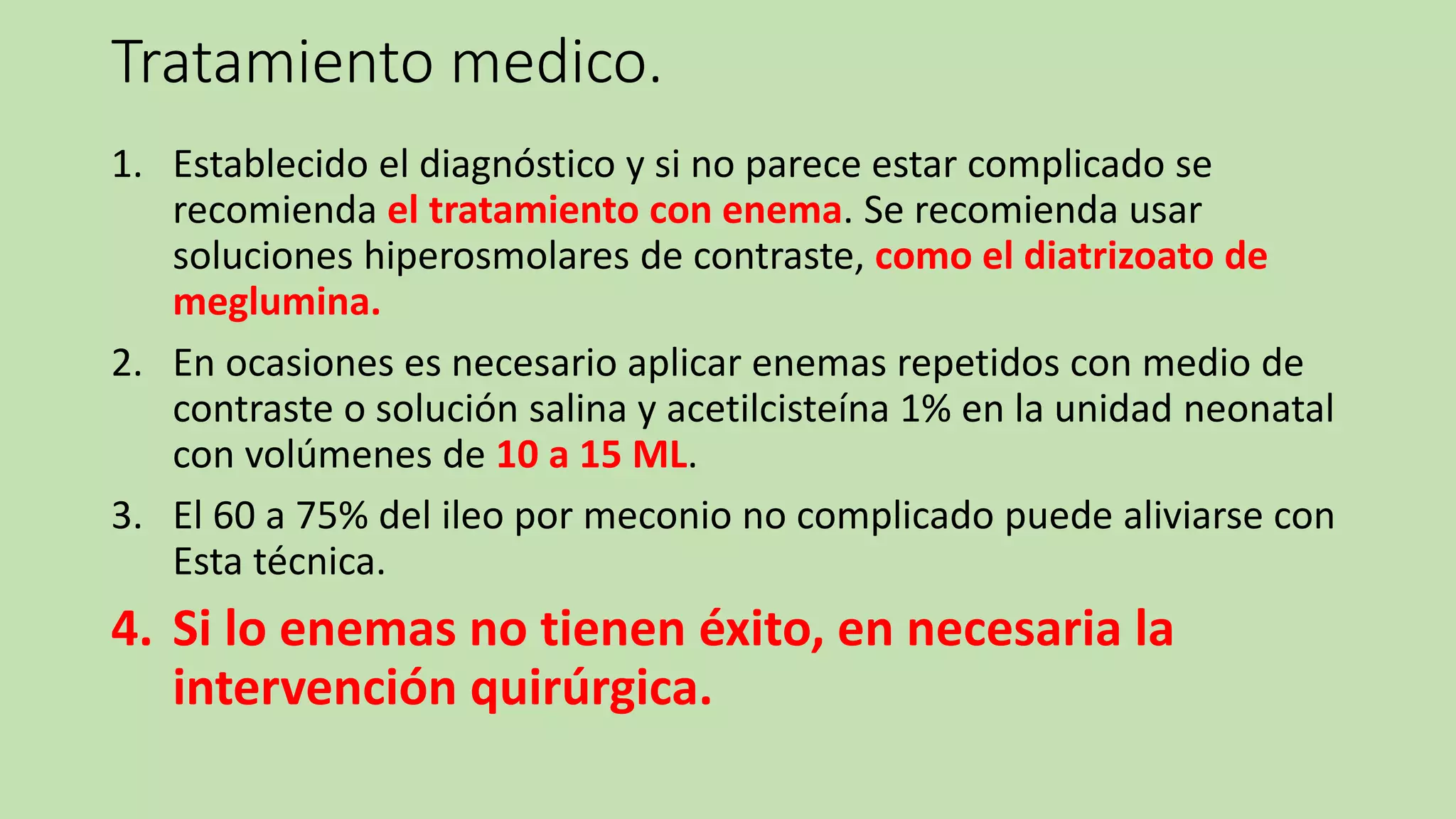 Ileo meconial | PPTX