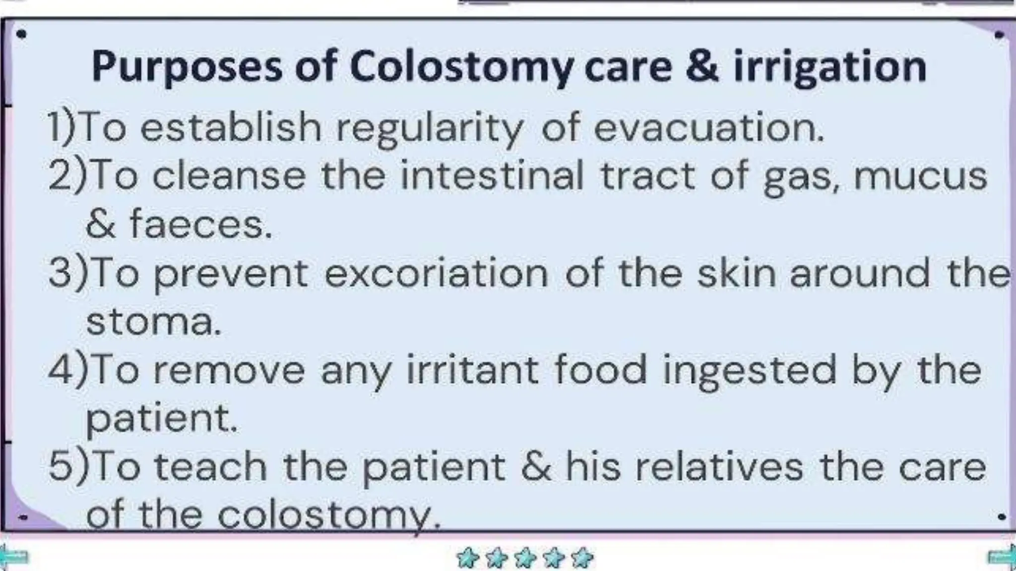 ileostom colostomy care and irrigation new1.pptx