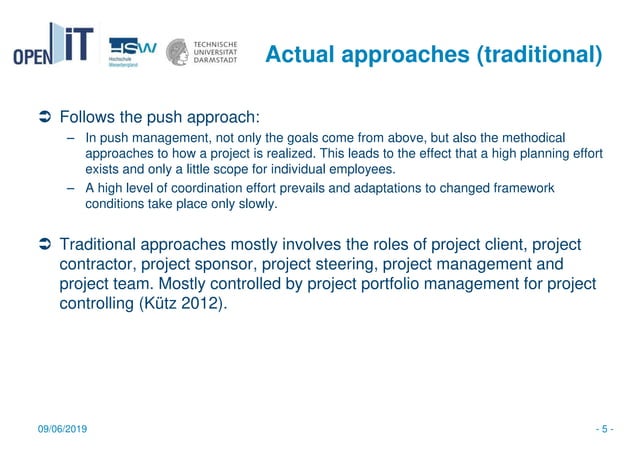 Traditional and Agile Management Approaches | PDF | Computer Software ...