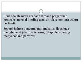 Ileus | PPT