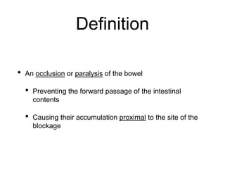Ileus | PPTX