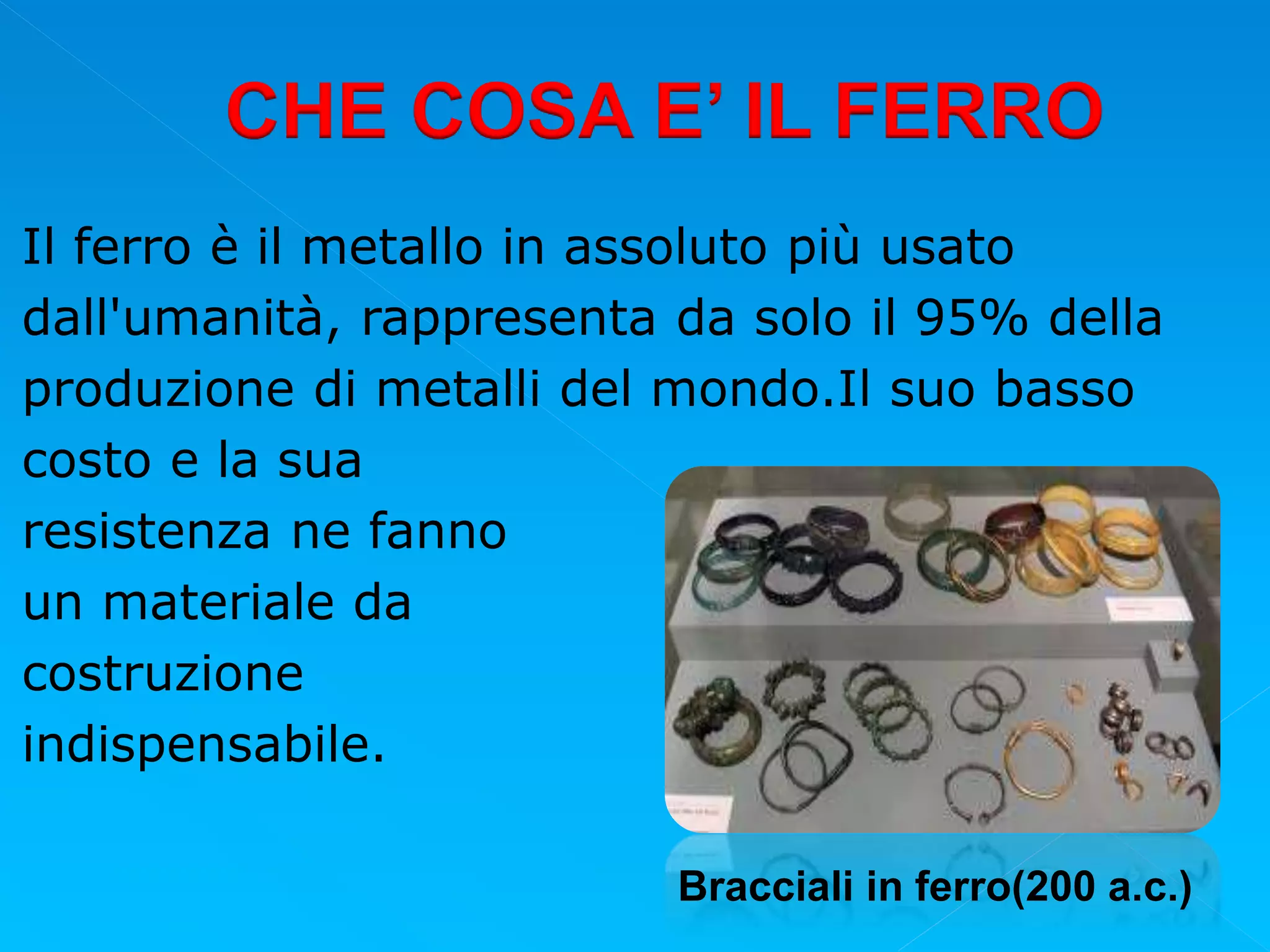 Il ferro giorgia aurora | PPTX | Chemistry | Science