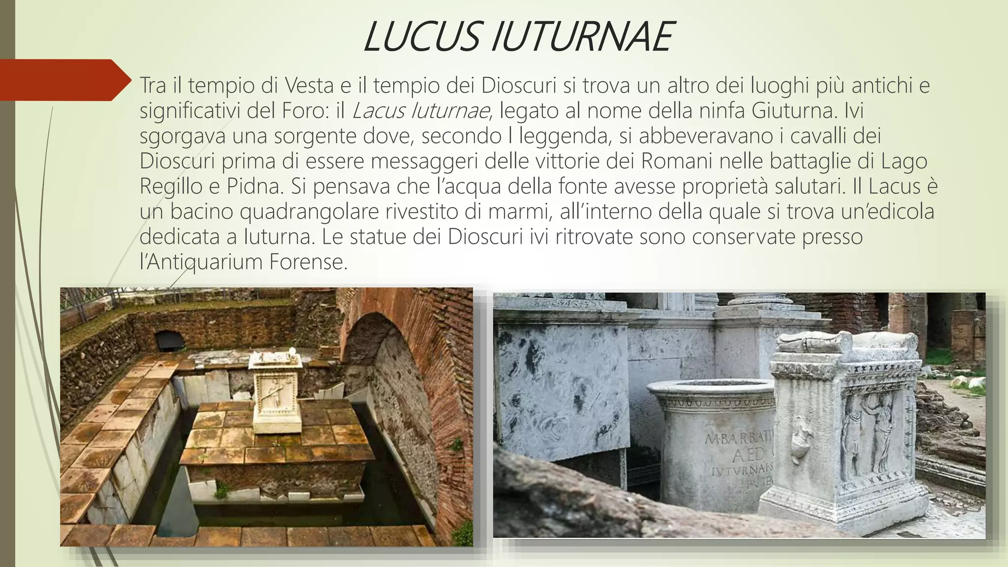 Il foro romano | PPTX