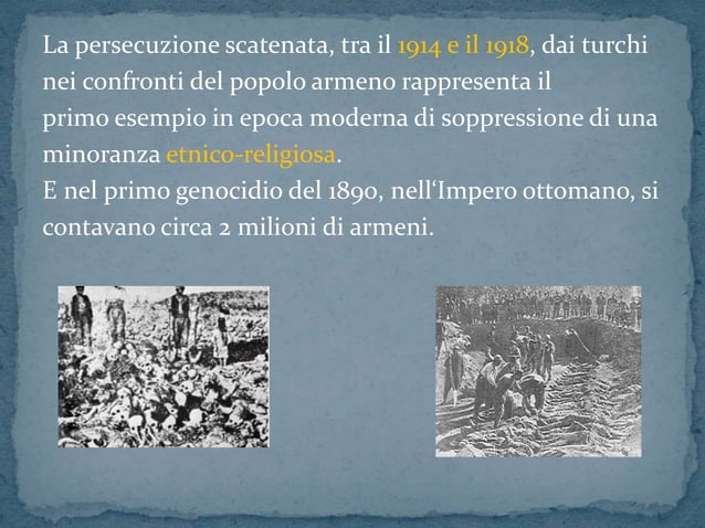 Il genocidio armeno | PPT