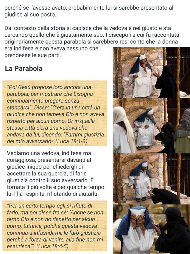 Le storie raccontate da Gesù: Il giudice iniquo | PDF Le storie raccontate da Gesù: Il giudice iniquo | PDF