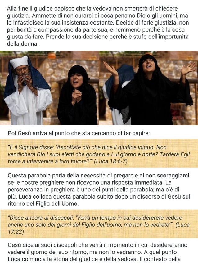 Le storie raccontate da Gesù: Il giudice iniquo | PDF Le storie raccontate da Gesù: Il giudice iniquo | PDF