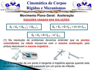 Notas de aula 5 cinematica mecanismos | PPT