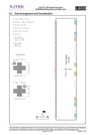 SoC - Ili9325 a-si tft lcd single chip driver | PDF