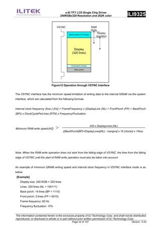 SoC - Ili9325 a-si tft lcd single chip driver | PDF