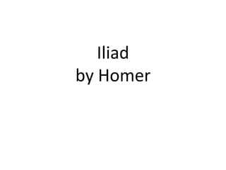 Iliad | PPT