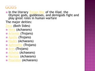 Iliad | PPTX | Hinduism | Religion & Spirituality