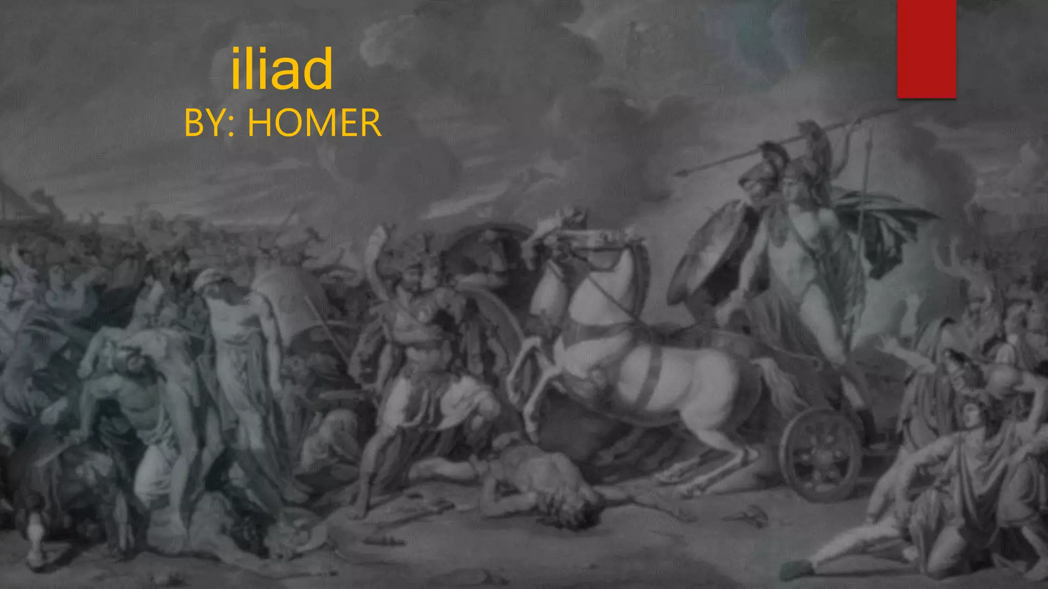 ILiad by: HOMER | PPT