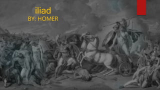 ILiad by: HOMER | PPTX