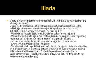 iliada analize , Analize e Iliades | PPTX